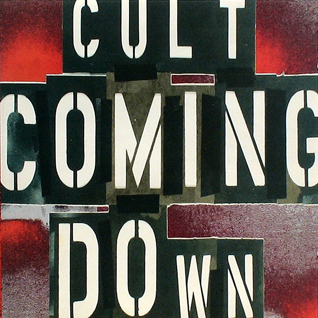 The Cult 'Coming Down' Single cover - Billy Duffy