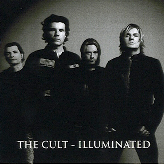 The Cult 'Illuminated' single sleeve artwork - Billy Duffy